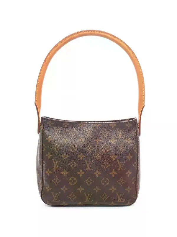 LOUIS VUITTON 2001 Mm Looping Monogram Tote Bag