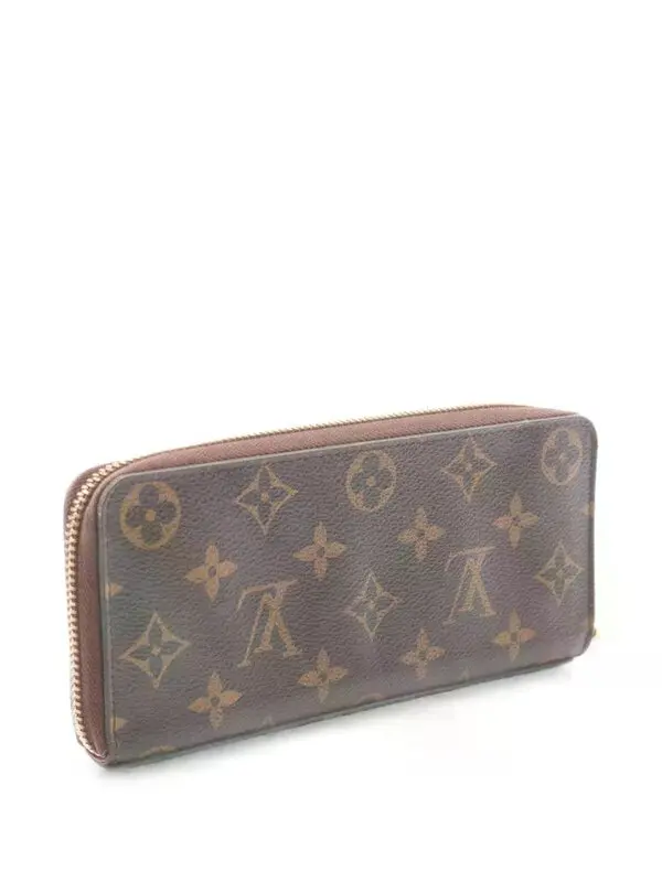 LOUIS VUITTON 2017 Clemence Monogram Long Wallet
