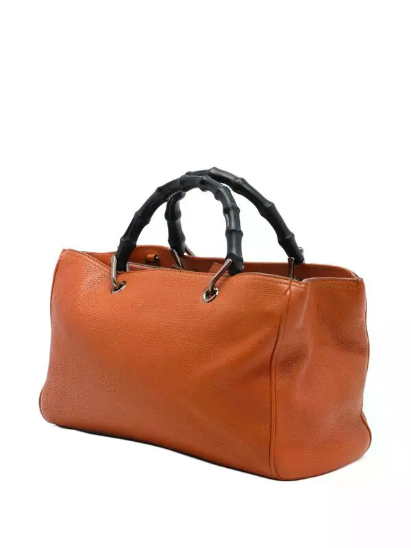 Gucci 2016-2026 Medium Calfskin Bamboo Shopper Satchel