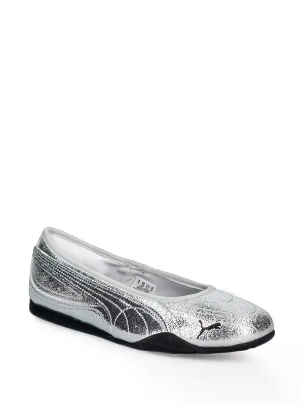 PUMA Metallic Ballet Flats