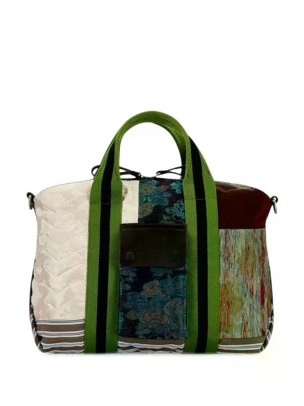 Dries Van Noten Embroidered Tote Bag - Neutrals
