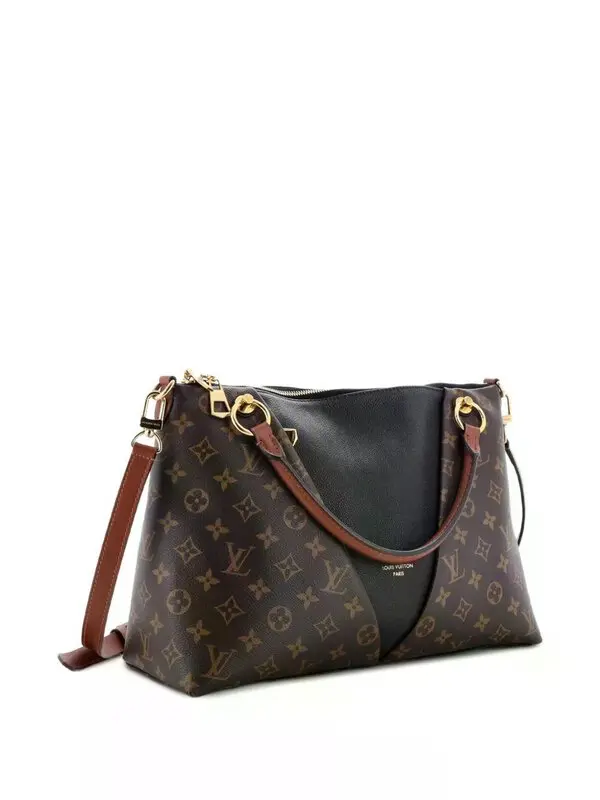LOUIS VUITTON Monogram Canvas And Leather Mm Shoulder Bag - Black