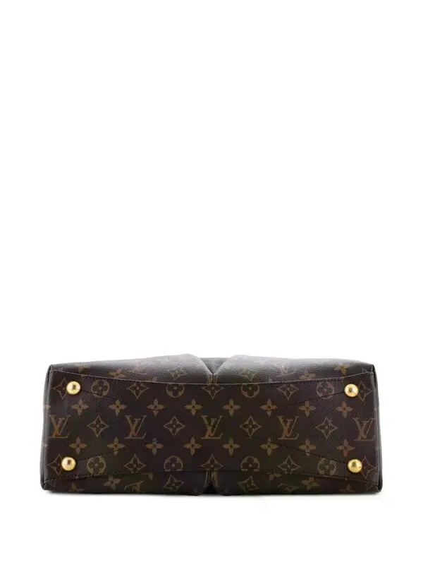 LOUIS VUITTON Monogram Canvas And Leather Mm Shoulder Bag - Black