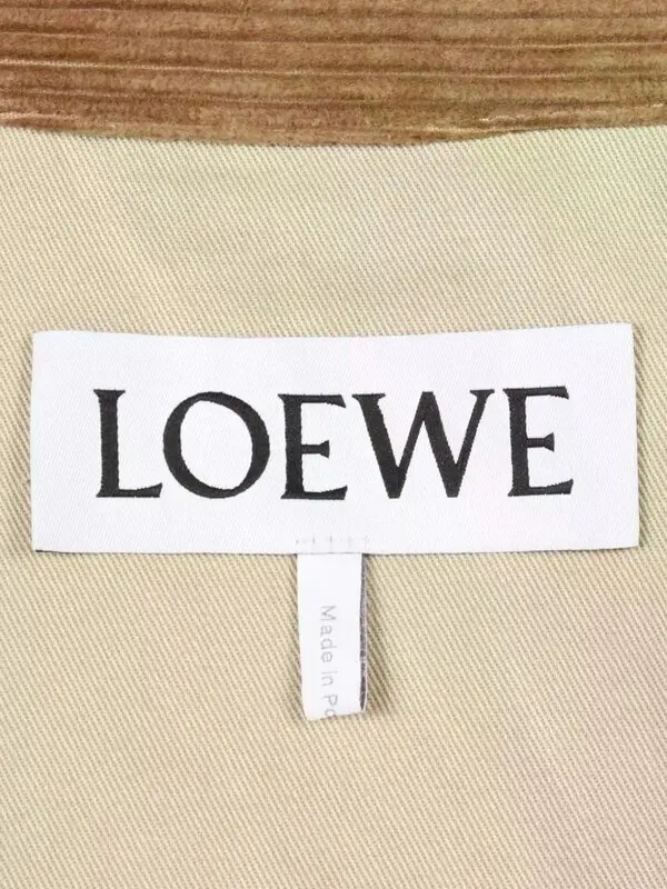 Loewe 2010s Corduroy Shirt Jacket