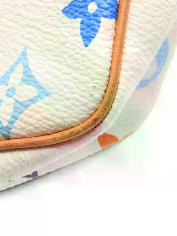 LOUIS VUITTON Xtakashi Murakami 2004 Pochette Accessoires Monogram Multicolor Shoulder Bag