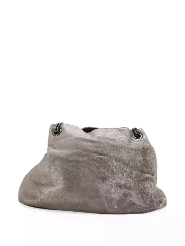 Gucci Soho Chain Strap Leather Medium Shoulder Bag - Grey