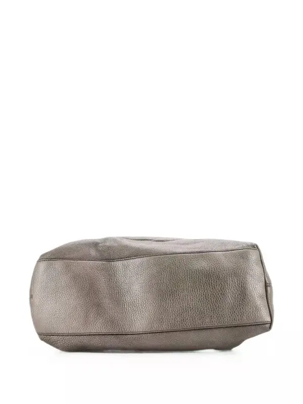 Gucci Soho Chain Strap Leather Medium Shoulder Bag - Grey
