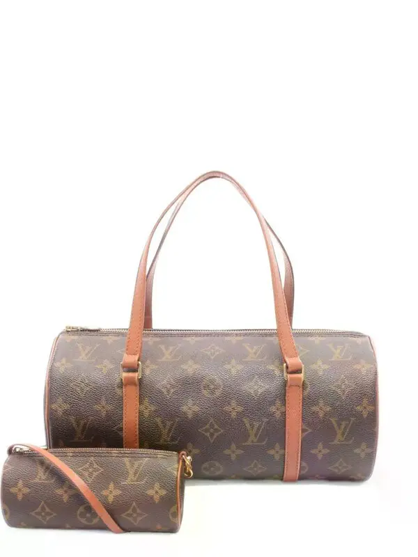 LOUIS VUITTON 1995 30 Papillon Monogram Holdall Bag - Brown