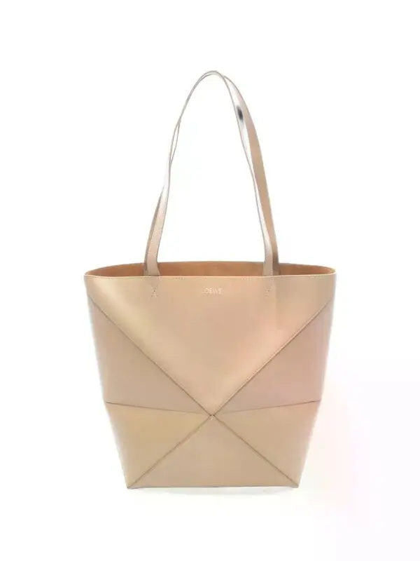 Loewe 2010s Medium Puzzle Tote Bag - Neutrals
