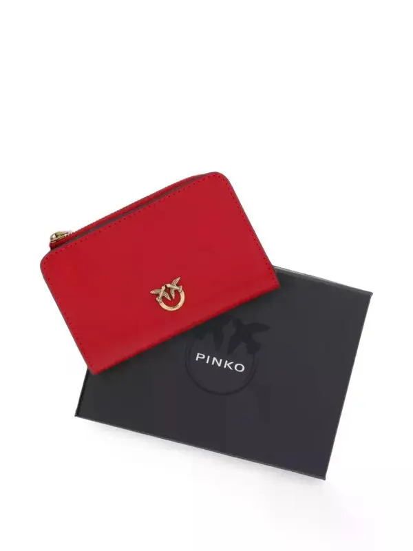 Pinko Love Birds Leather Wallet