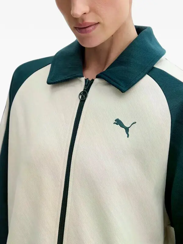 PUMA T7 Logo-embroidered Track Jacket