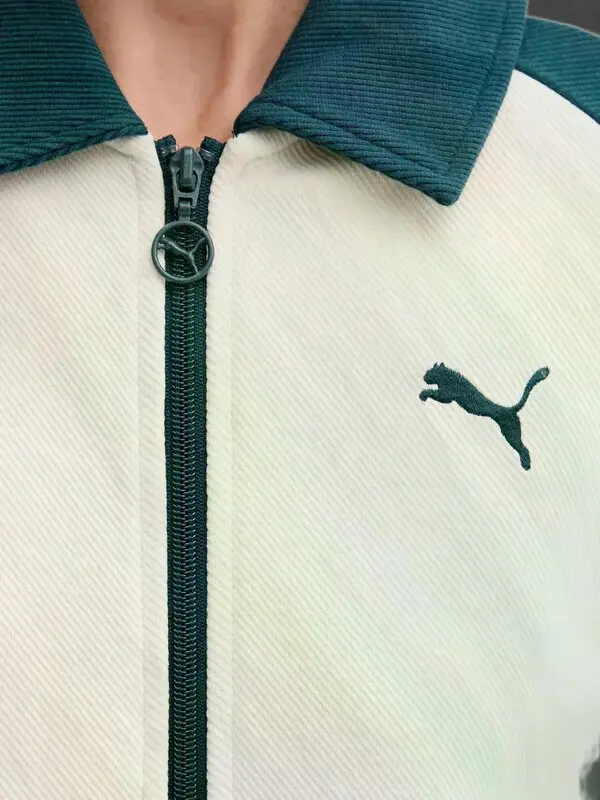 PUMA T7 Logo-embroidered Track Jacket