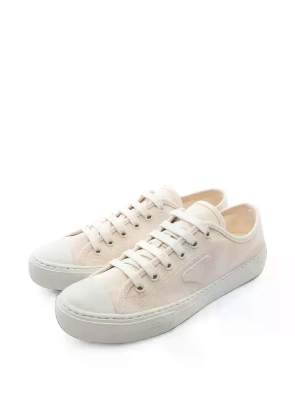 Prada Canapa Low-top Sneakers - White