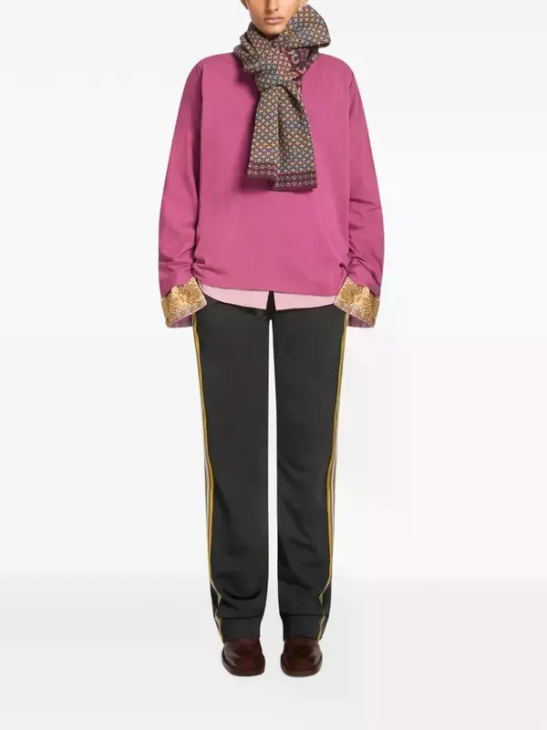 Dries Van Noten Jacquard Cashmere Scarf