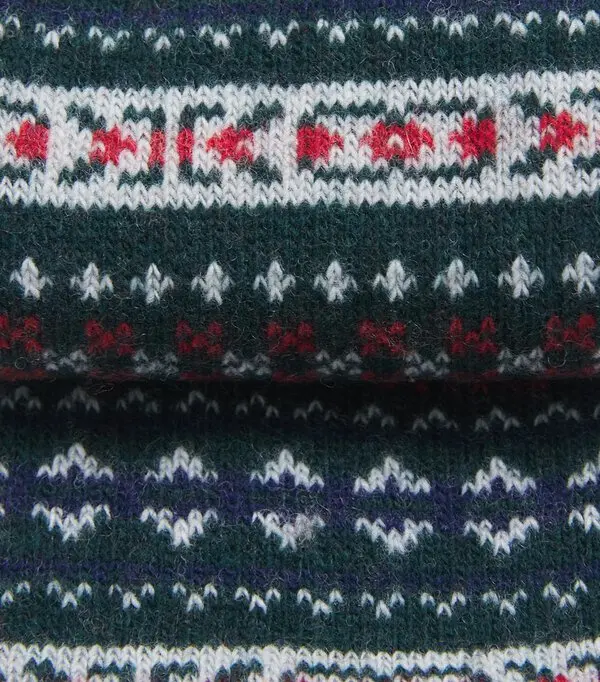 Barbour Wool-blend Fair Isle Boyd Socks