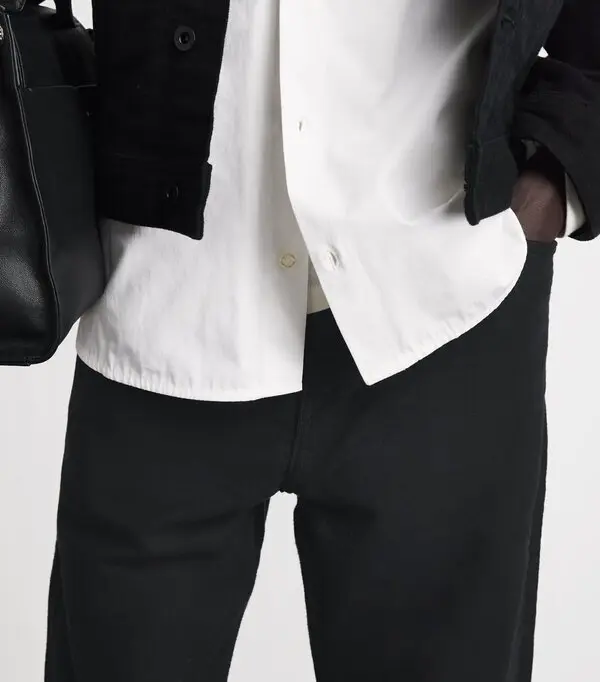 Studio Nicholson Moleskin Straight Riso Trousers