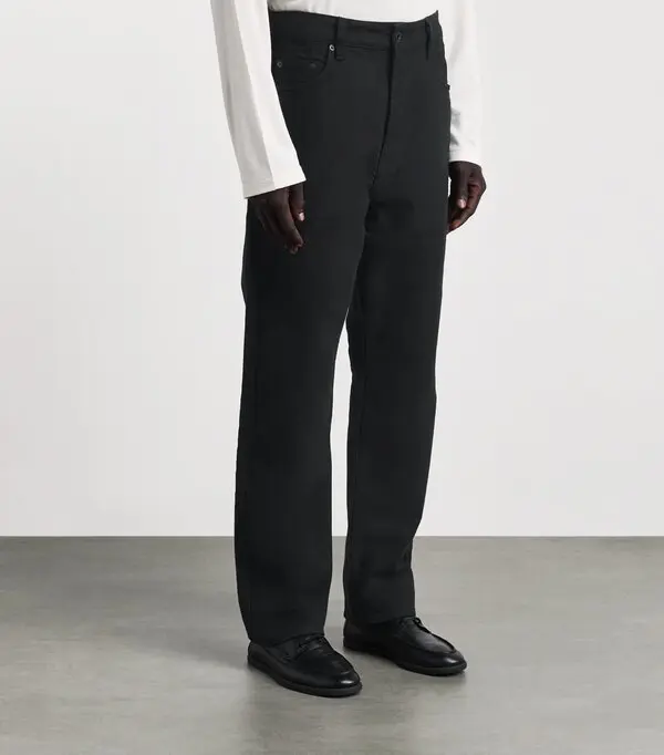 Studio Nicholson Moleskin Straight Riso Trousers