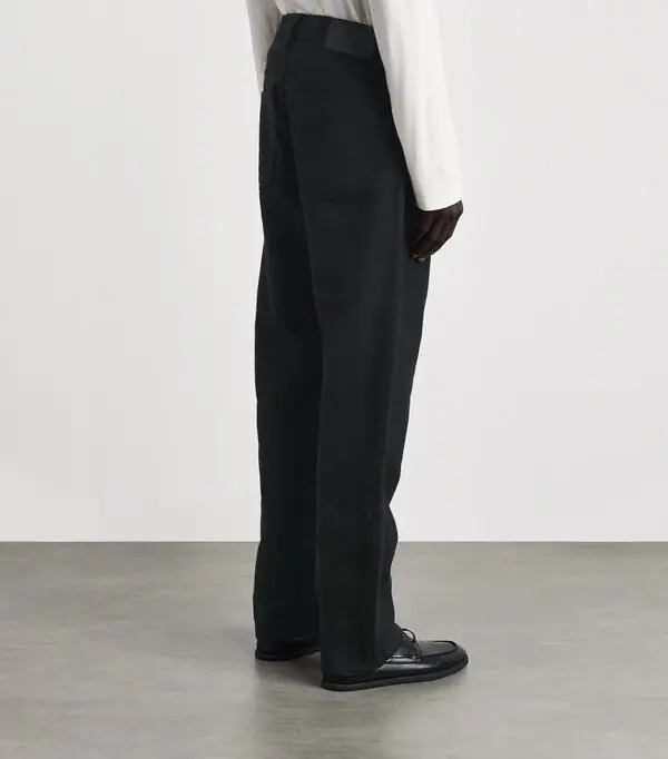 Studio Nicholson Moleskin Straight Riso Trousers