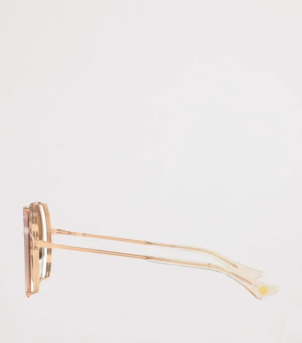 Dita Lageos Round Sunglasses