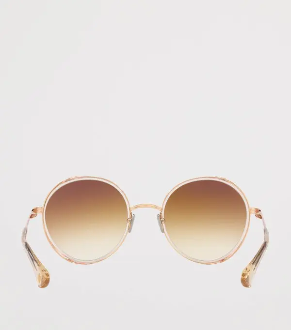 Dita Lageos Round Sunglasses