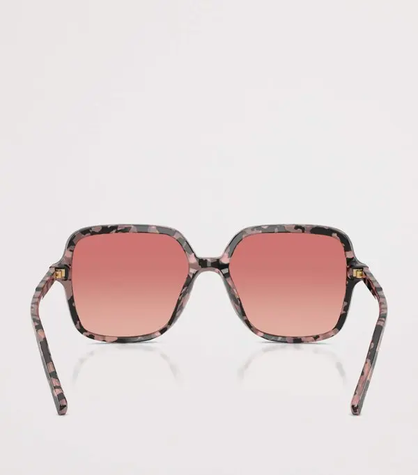 Dolce & Gabbana Camouflage Print Square Sunglasses