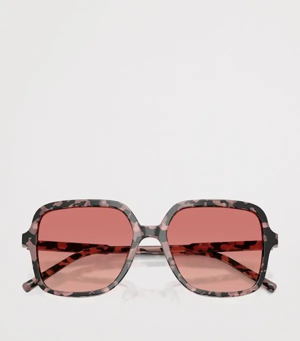 Dolce & Gabbana Camouflage Print Square Sunglasses