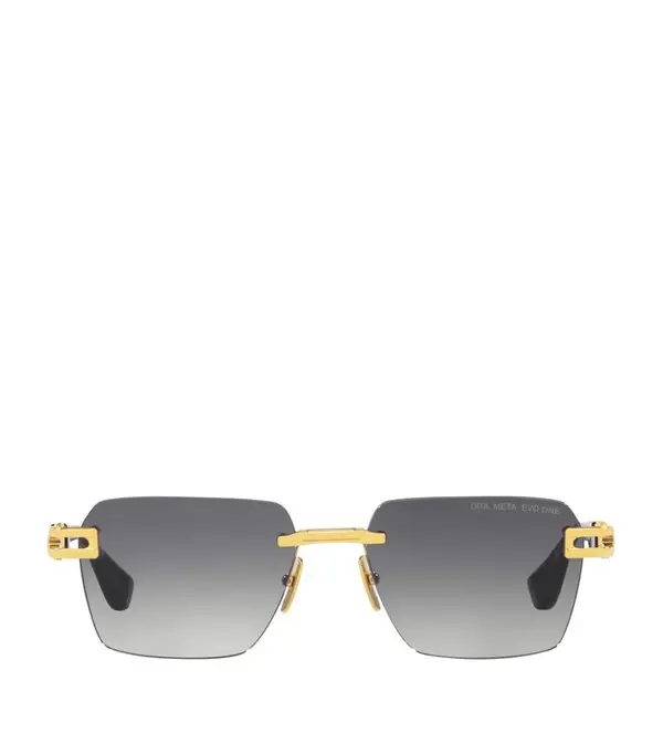 Dita Meta-evo One Square Sunglasses - Gold