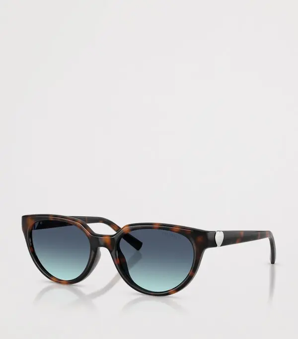 Tiffany & Co. Tortoiseshell Cat Eye Sunglasses