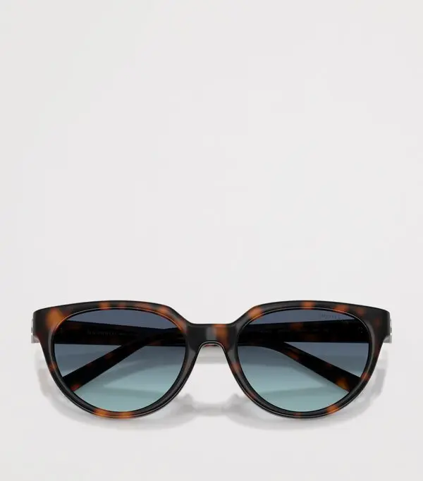 Tiffany & Co. Tortoiseshell Cat Eye Sunglasses
