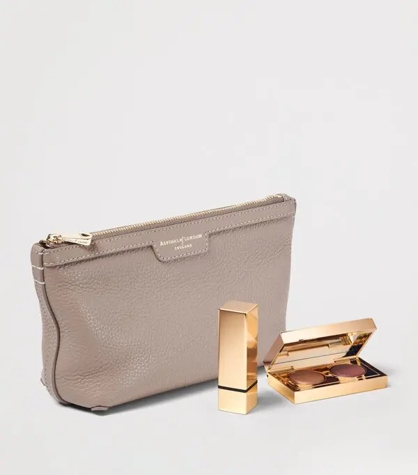ASPINAL OF LONDON Leather Hudson Cosmetics Bag