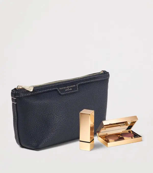 ASPINAL OF LONDON Leather Hudson Cosmetics Bag