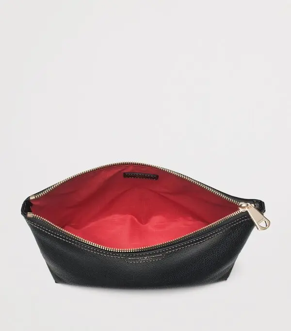 ASPINAL OF LONDON Leather Hudson Toiletry Bag