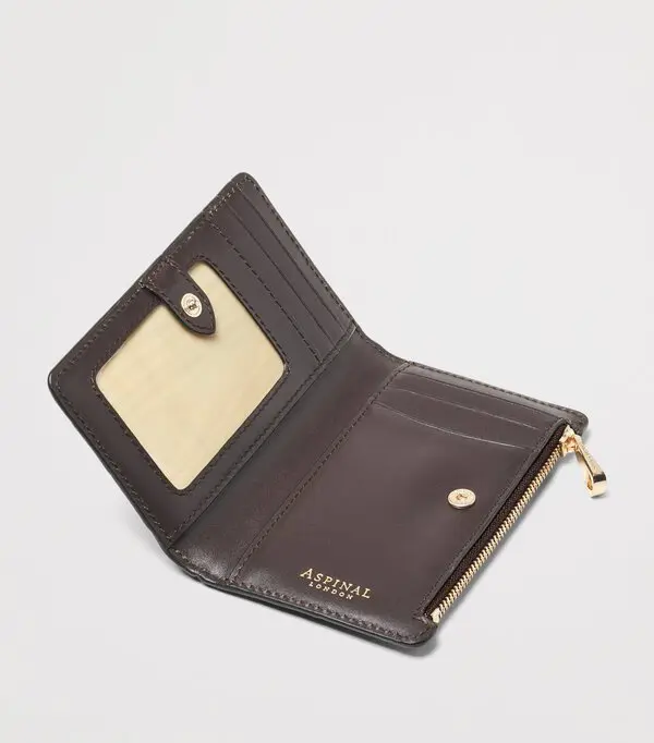 ASPINAL OF LONDON Small Leather Mayfair Purse