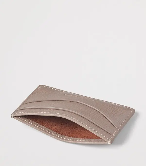 ASPINAL OF LONDON Leather Hudson Slim Card Holder - Neutral