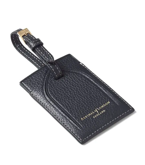 ASPINAL OF LONDON Leather Luggage Tag