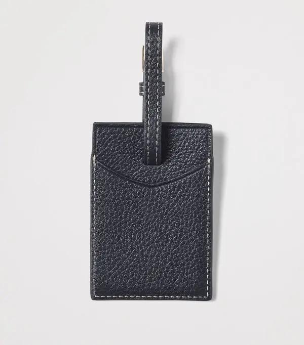 ASPINAL OF LONDON Leather Luggage Tag