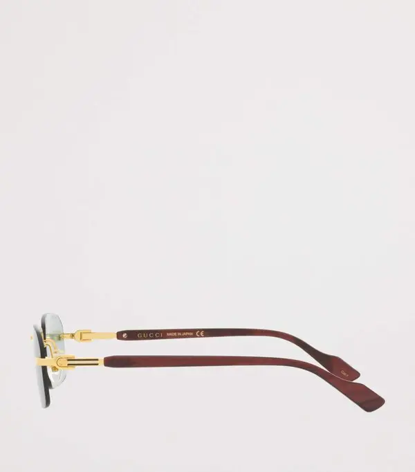 Gucci Rectangle Sunglasses