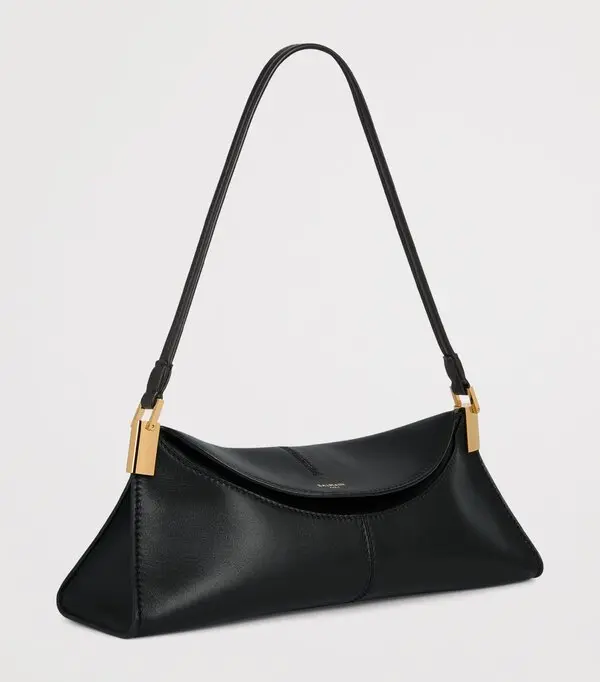 Balmain Small Leather 64-83 Shoulder Bag