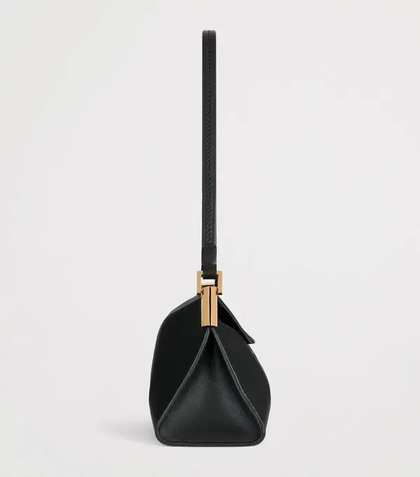 Balmain Small Leather 64-83 Shoulder Bag