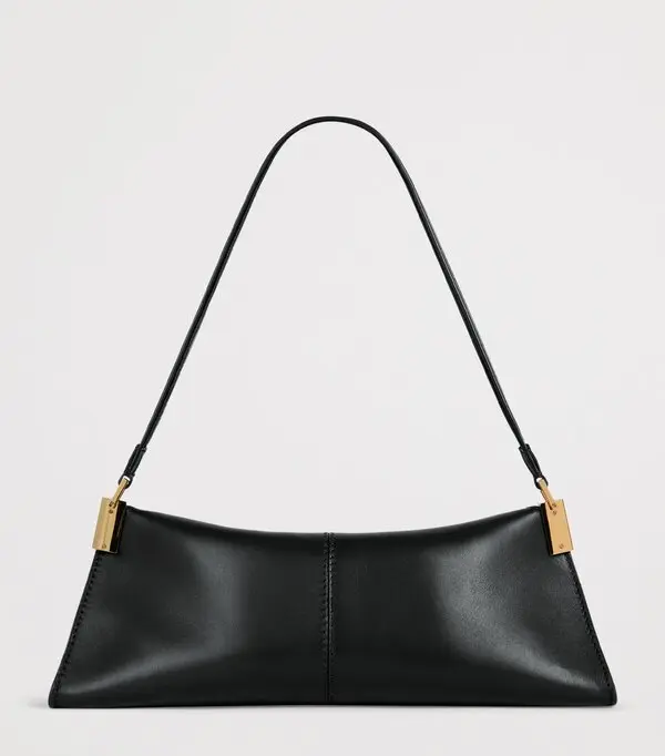 Balmain Small Leather 64-83 Shoulder Bag