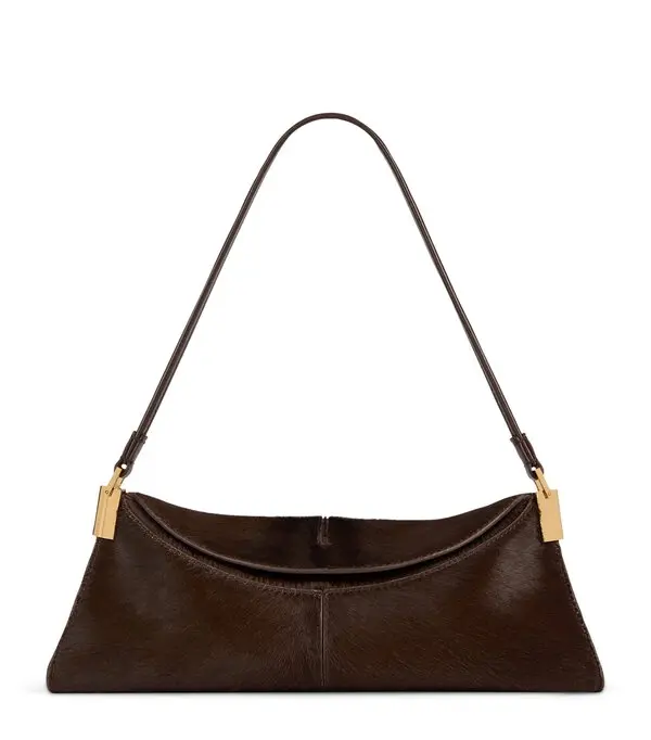 Balmain Small Pony Hair 64-83 Shoulder Bag