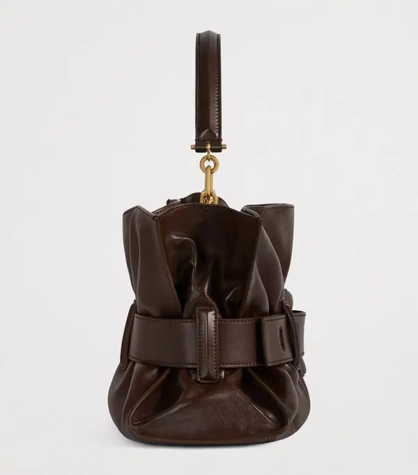 Balmain Medium Leather Anthem Shoulder Bag