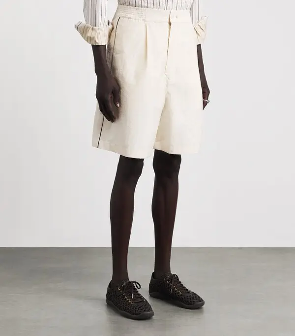 Jacquemus Pleated Pyjama Shorts
