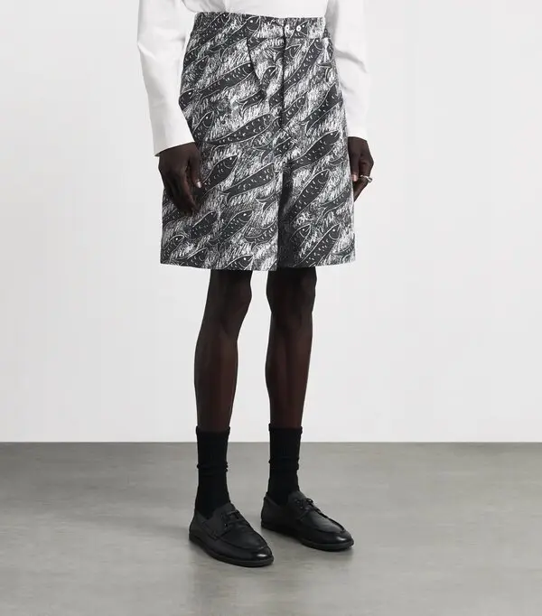 Jacquemus Pleated Pyjama Shorts