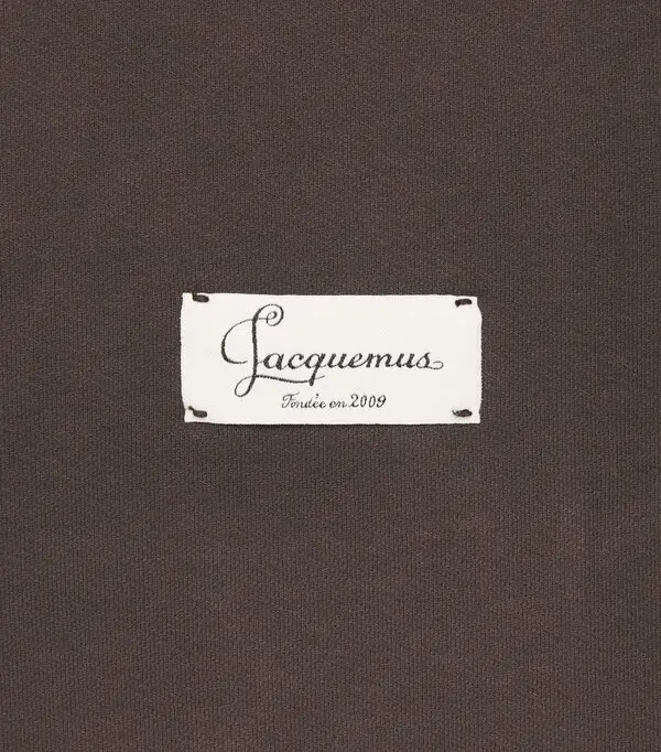 Jacquemus Cotton Oversized Logo Sweatshirt