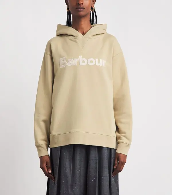 Barbour Cotton Logo Hartland Hoodie