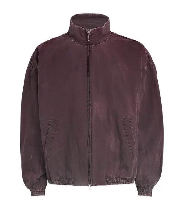 AGOLDE Cotton Marshall Bomber Jacket - Brown