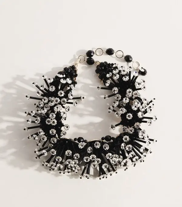 COPPOLA E TOPPO Crystal Margherite Necklace
