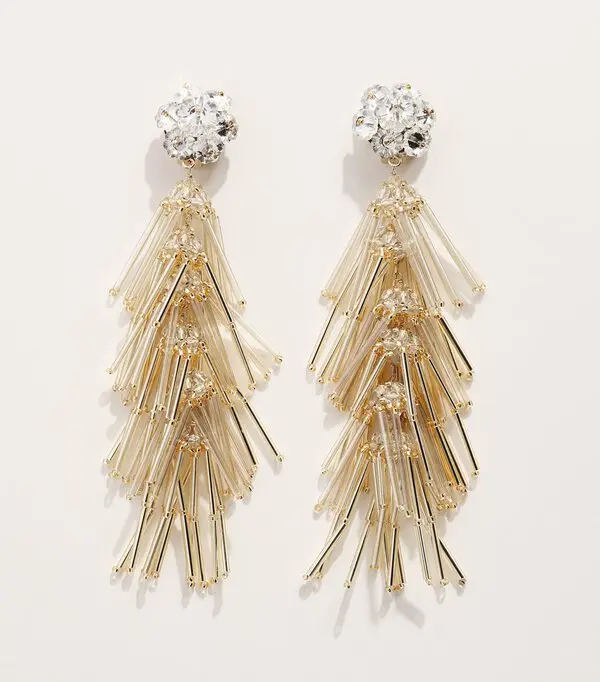 COPPOLA E TOPPO Fringe Sharon Clip-on Earrings