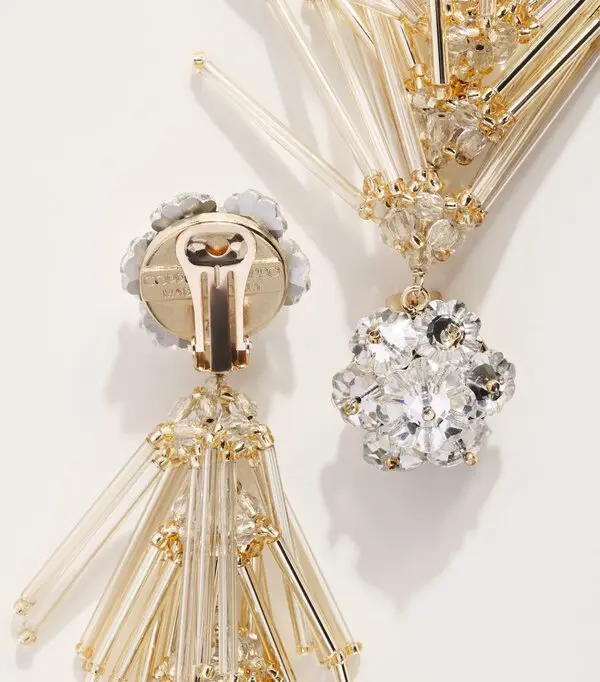 COPPOLA E TOPPO Fringe Sharon Clip-on Earrings